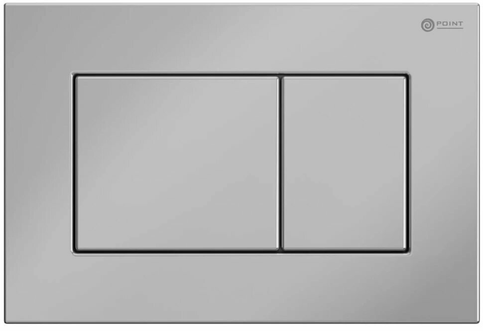 Кнопка смыва Point Ника PN44081C для инсталляции, хром