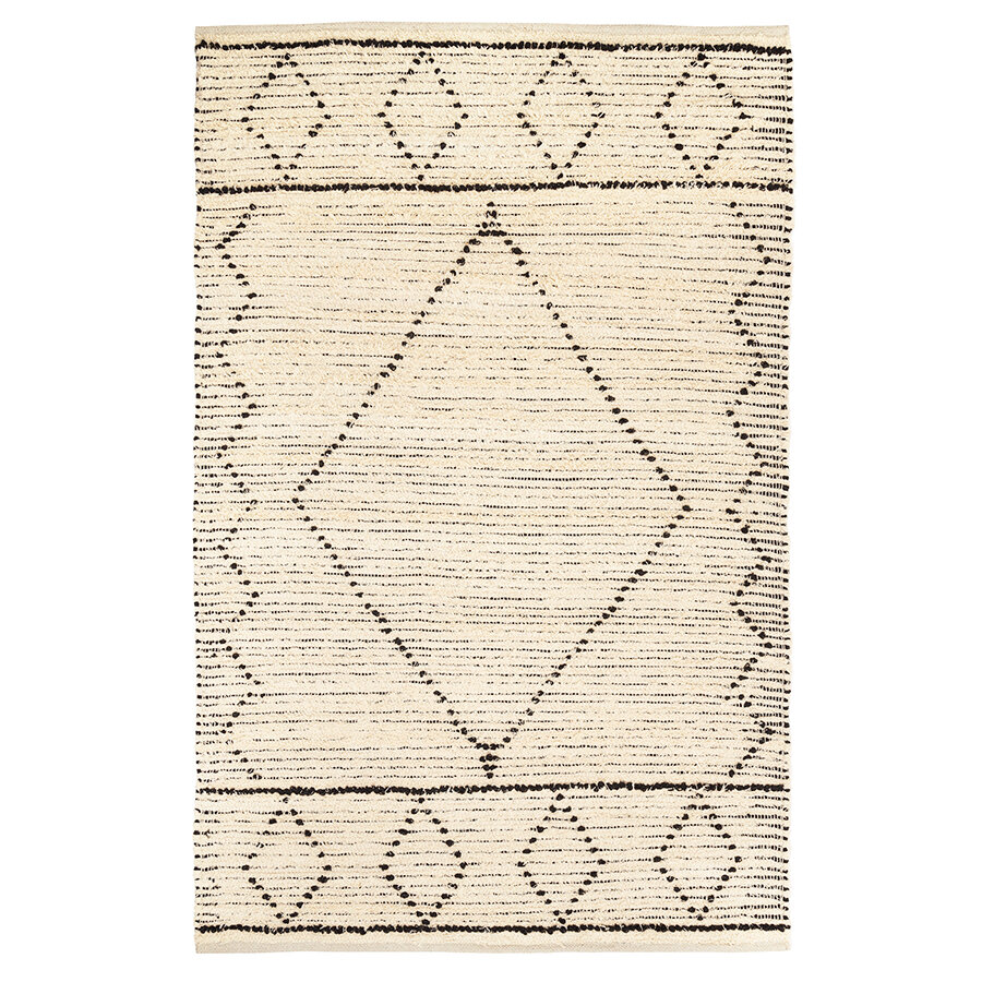 Ковер 120х180см из переработанного хлопка Dispur прямоугольный из коллекции Ethnic Tkano TK23-DR0031