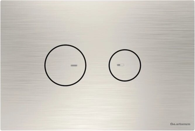 Кнопка смыва Artceram Inox-714 714.000. BS для инсталляции, нержавеющая сталь