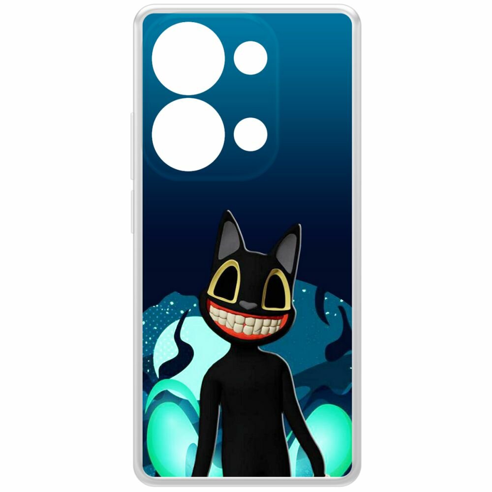 Чехол-накладка Krutoff Clear Case Хаги Ваги - Картун Кэт для Xiaomi Redmi Note 13 Pro 4G