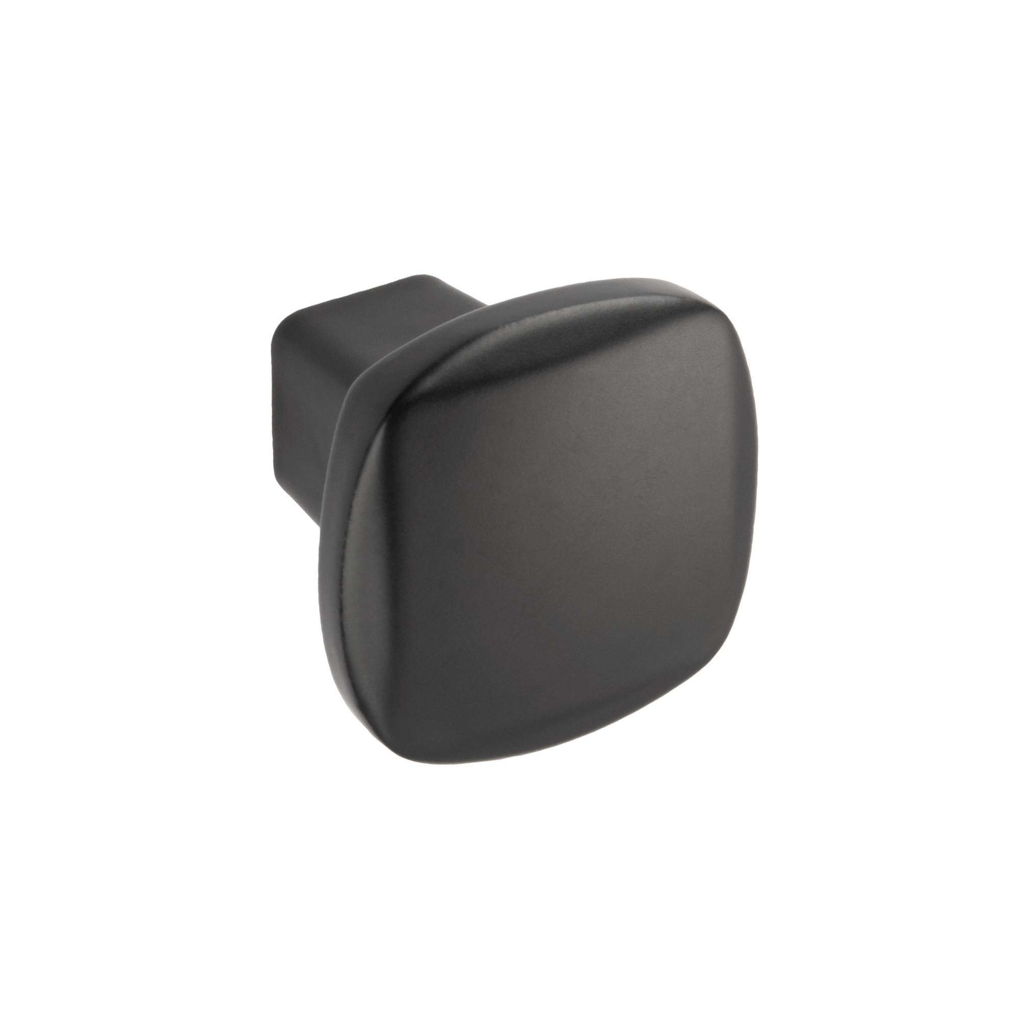 Мебельная ручка-кнопка EDSON 4701-00-MB (комплект 2 штуки) | черный матовый