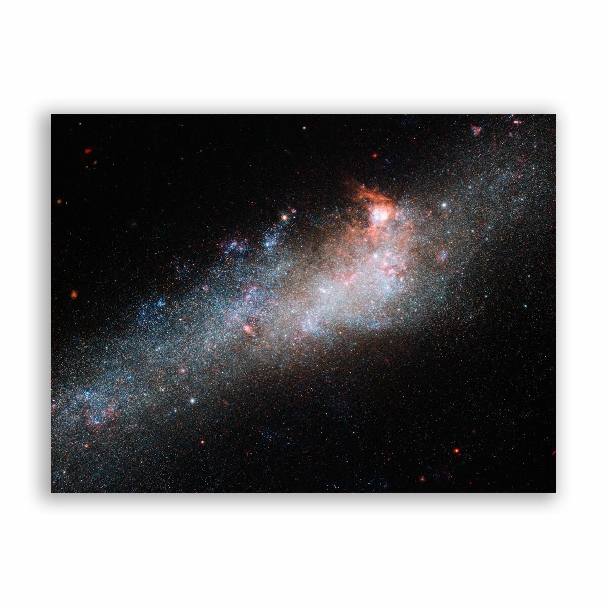 Постер, плакат на бумаге / Galaxy / Галактика / Размер 30 x 40 см