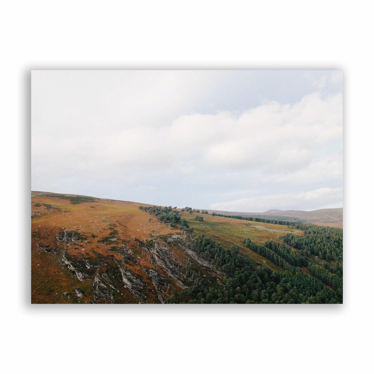 Постер, плакат на бумаге / Природа Великобритании - Горы / Размер 60 x 80 см