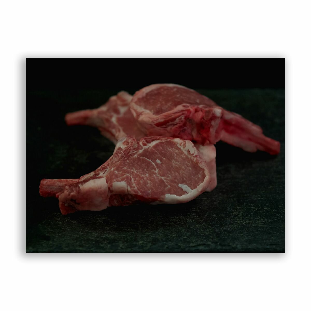 Постер, плакат на бумаге / Мясо / Размер 40 x 53 см