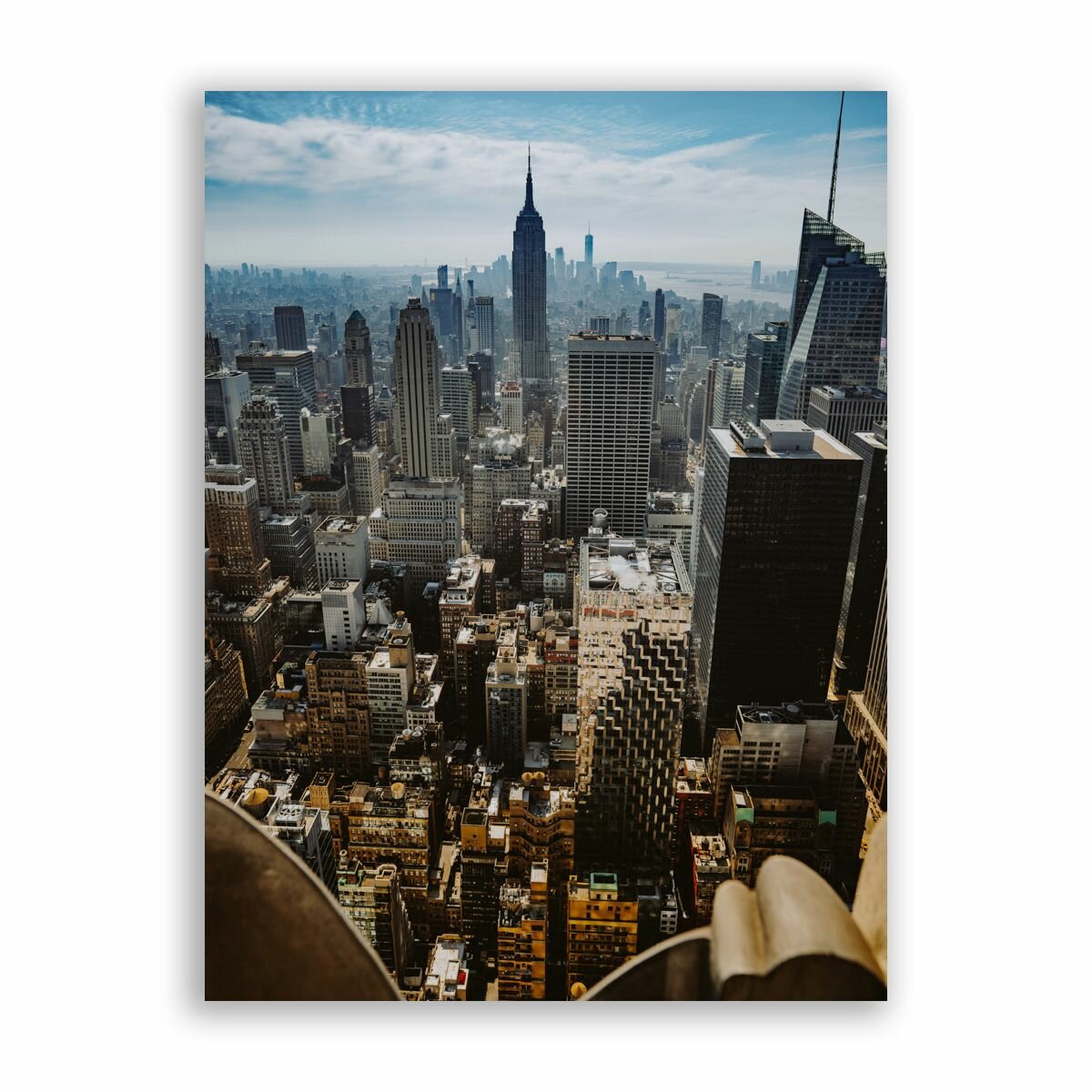 Постер, плакат на бумаге / Нью Йорк / Размер 30 x 40 см