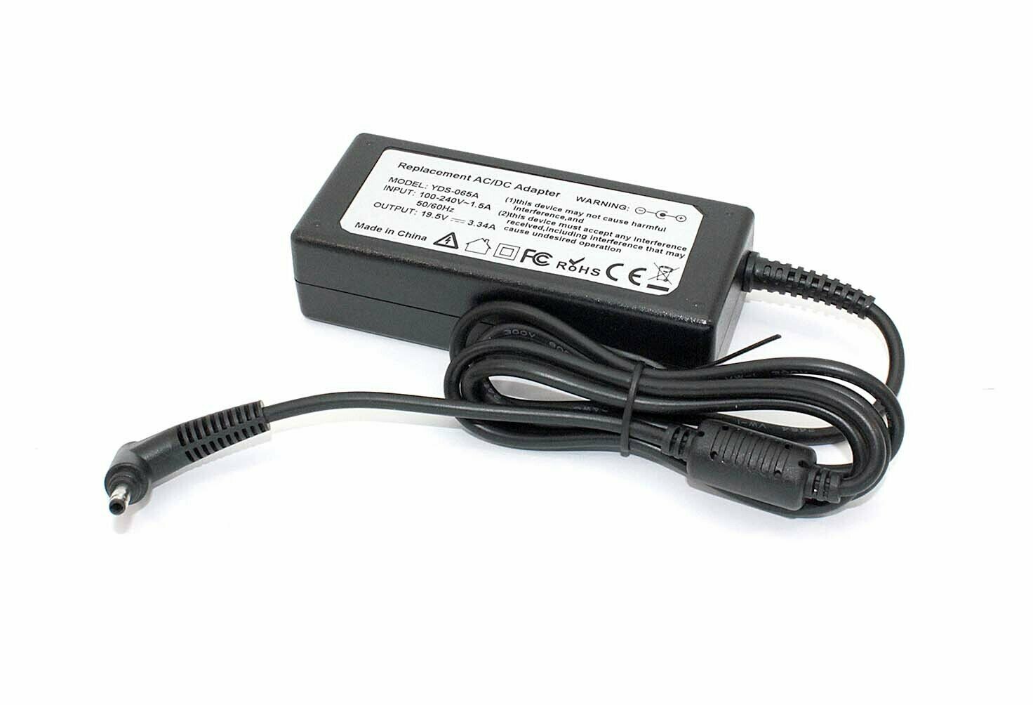 Блок питания (сетевой адаптер) для ноутбуков Dell 19.5V 3.34A 4.0 1.7mm 65W OEM