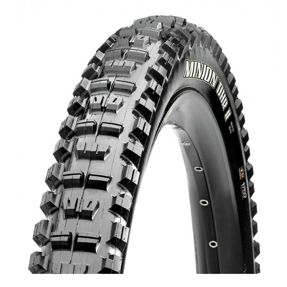 Велопокрышка MAXXIS MINION DHR II, 27.5X2.4" 60Tpi x 2, Super Tracky, DH Casing