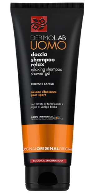 Гель для душа и шампунь Deborah Dermolab Relaxing Shampoo Shower Gel Original, расслабляющий, 250 мл