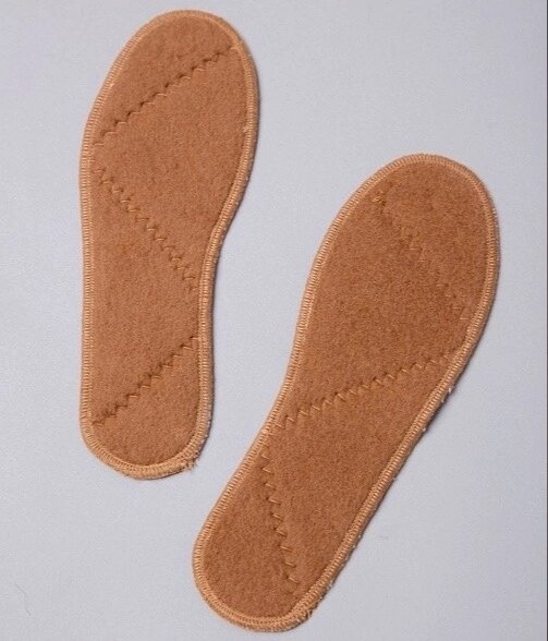 Стельки из 100% верблюжьей шерсти, 45 размер (Монголия)