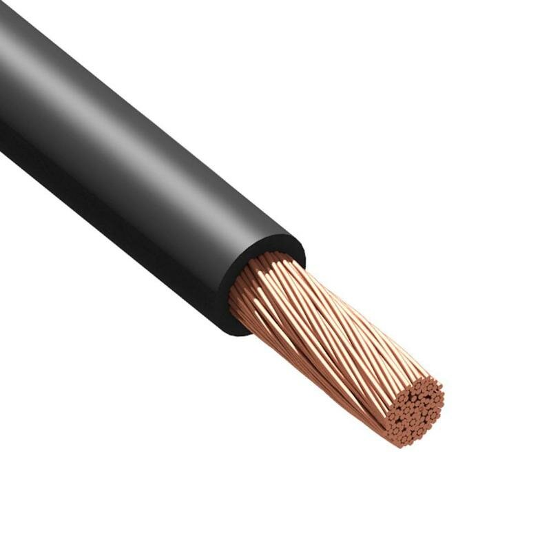 Провод Русский Свет ПуГВнг(А)-LS 1х95 450/750В Ч (м), Русский Свет КПП 2158 (1 м.)