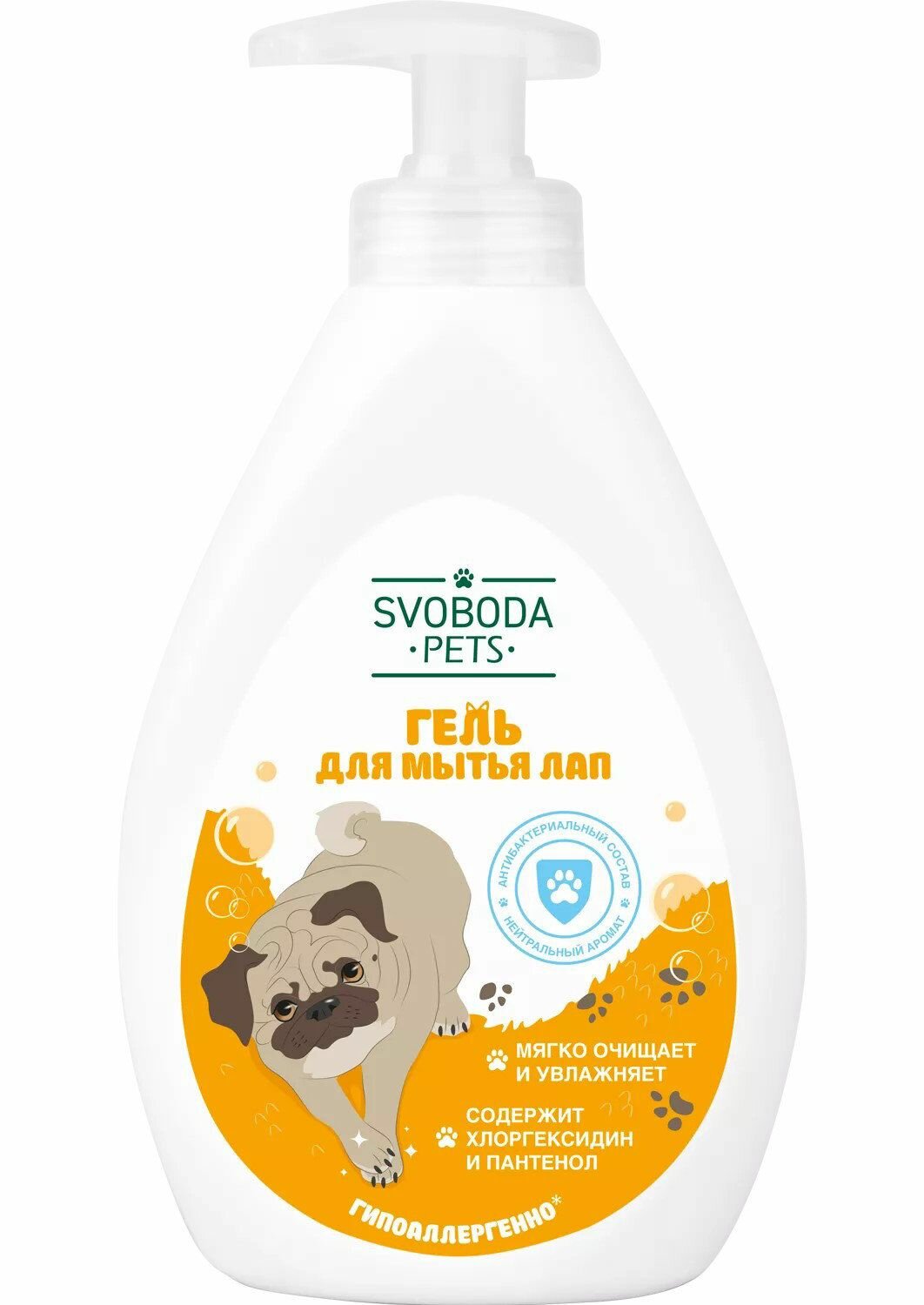 Свобода гель для мытья лап, PETS, 300мл