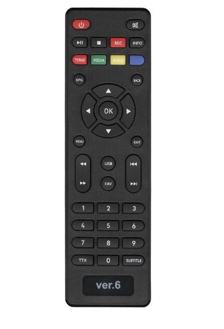 Пульт Huayu ПДУ-6 (VER.6) для dvb ресиверов ORIEL — купить в интернет ...