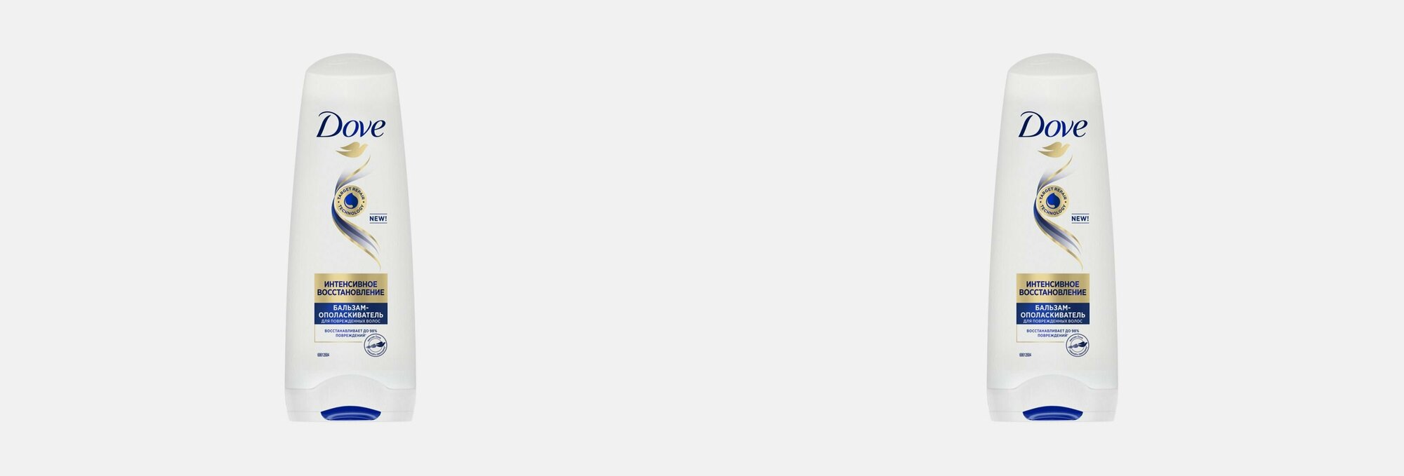 DOVE Бальзам для волос интенсивное восстановление, 200мл ,2шт.