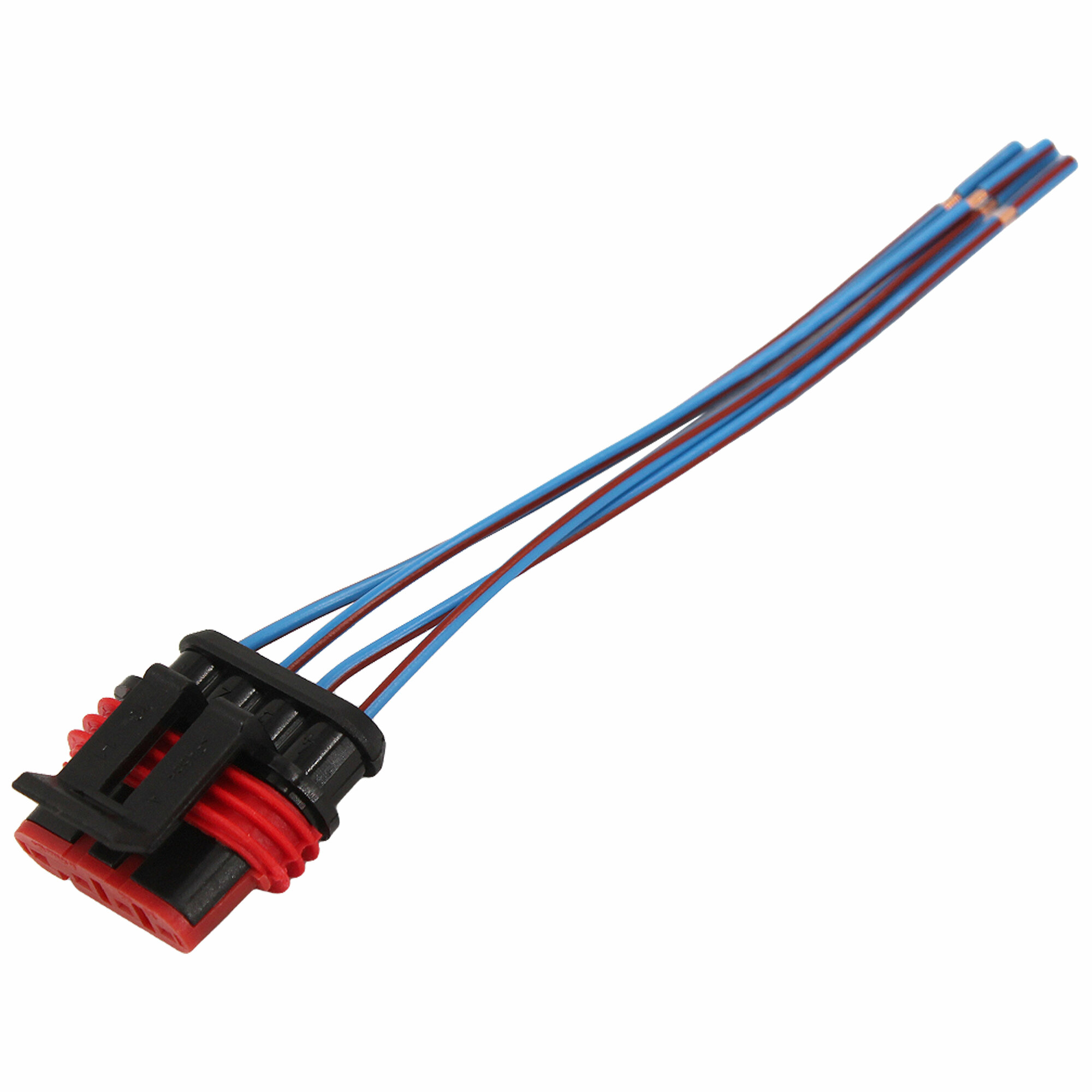 Разъем 2820881 к бензонасосу, к датч. уровня топлива, электробензонасоса 4 конт. с проводами, к датчик