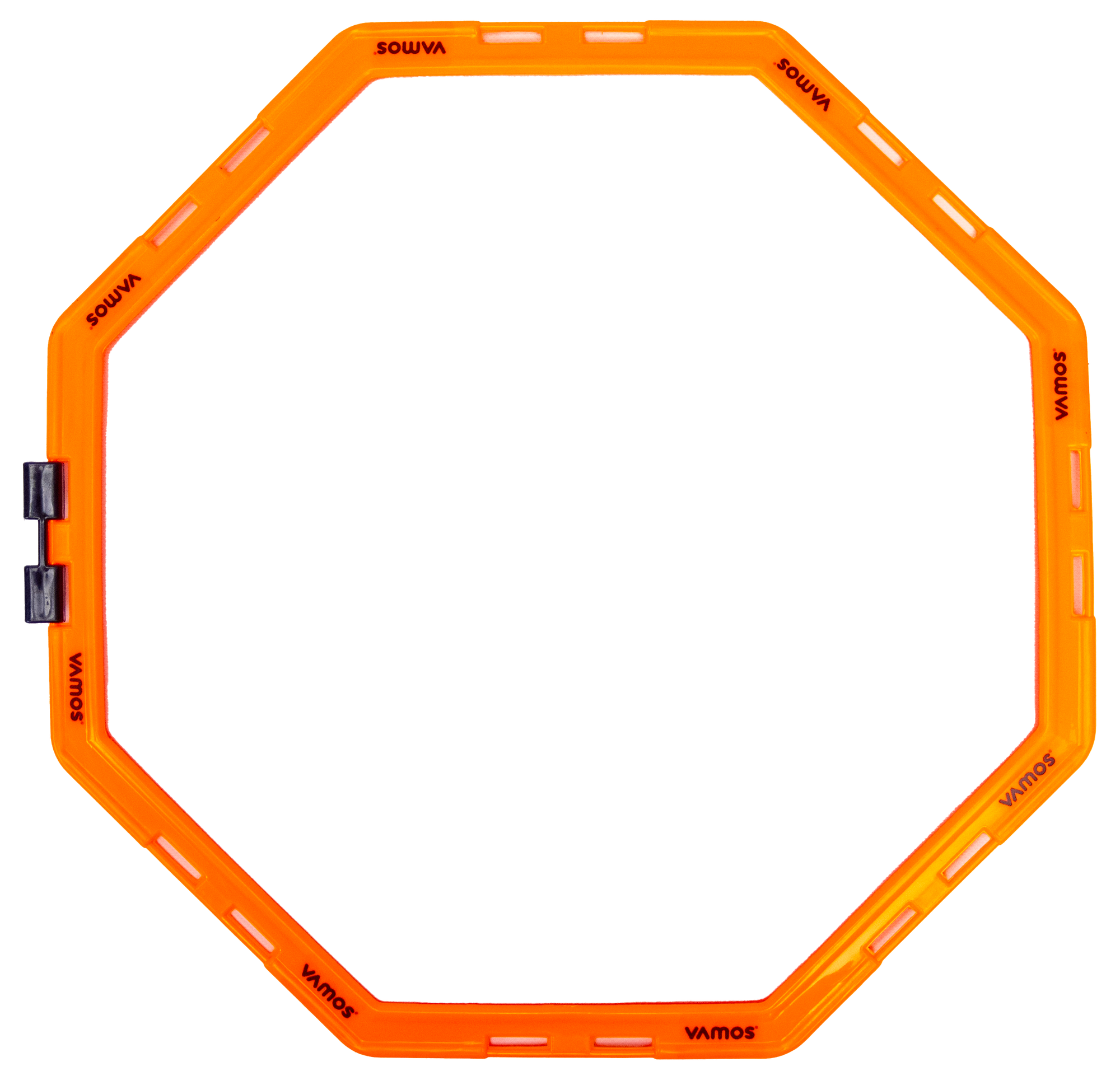 Обручи Vamos, восьмигранные, для баскетбола/волейбола/футбола, набор 6 шт, пластик