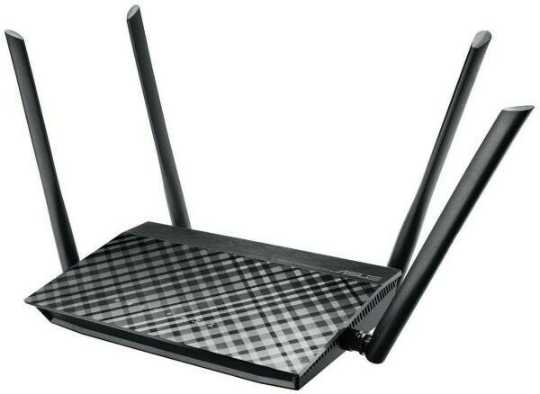Беспроводной маршрутизатор Asus RT-AC1200 V2 черный