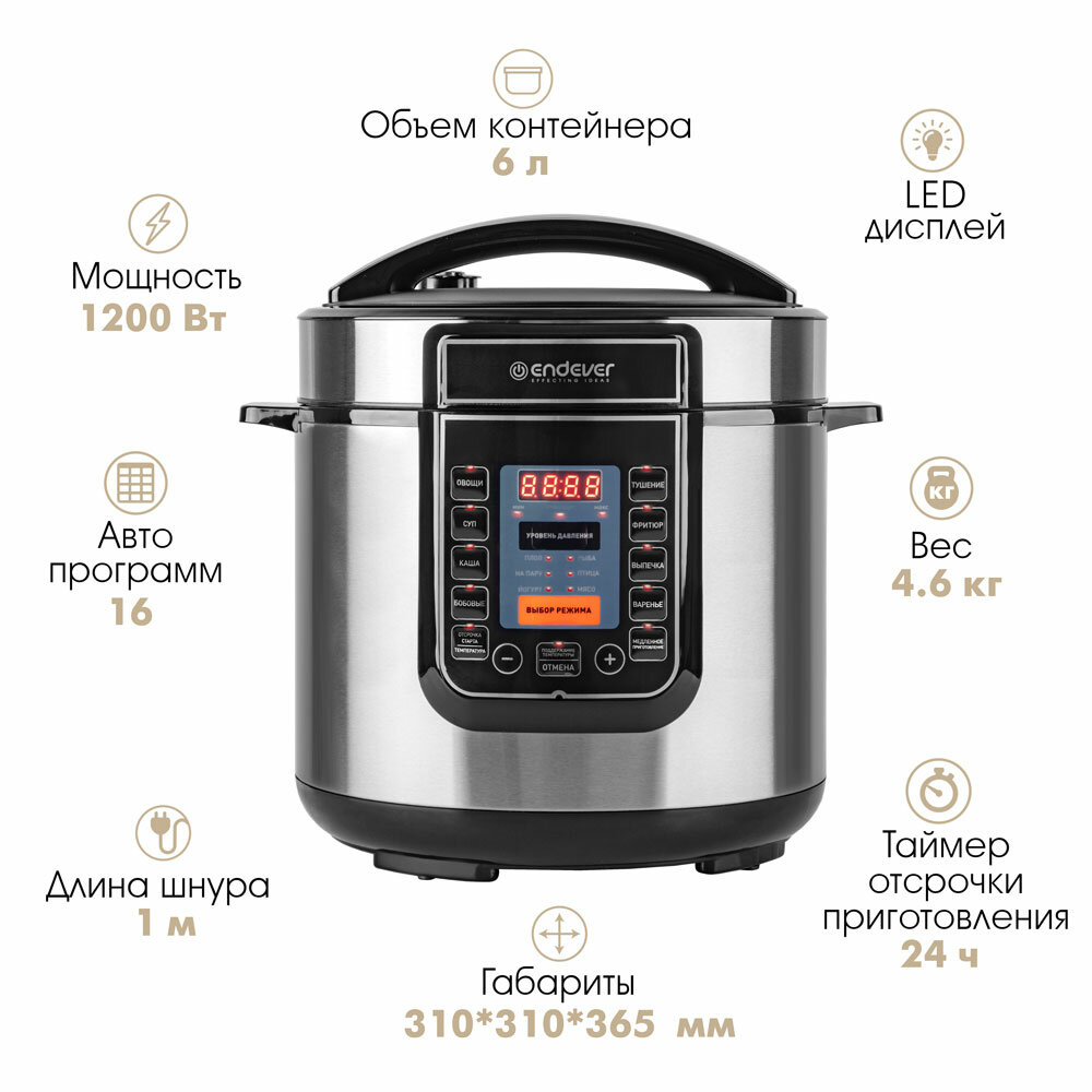 Мультиварка Endever Vita-132 — фото 1