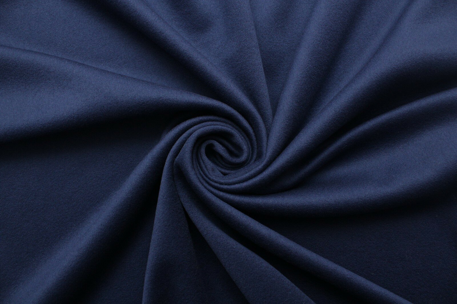 Ткань пальтовая Elie Saab с кашемиром синего цвета, ш152см, 0,5 м