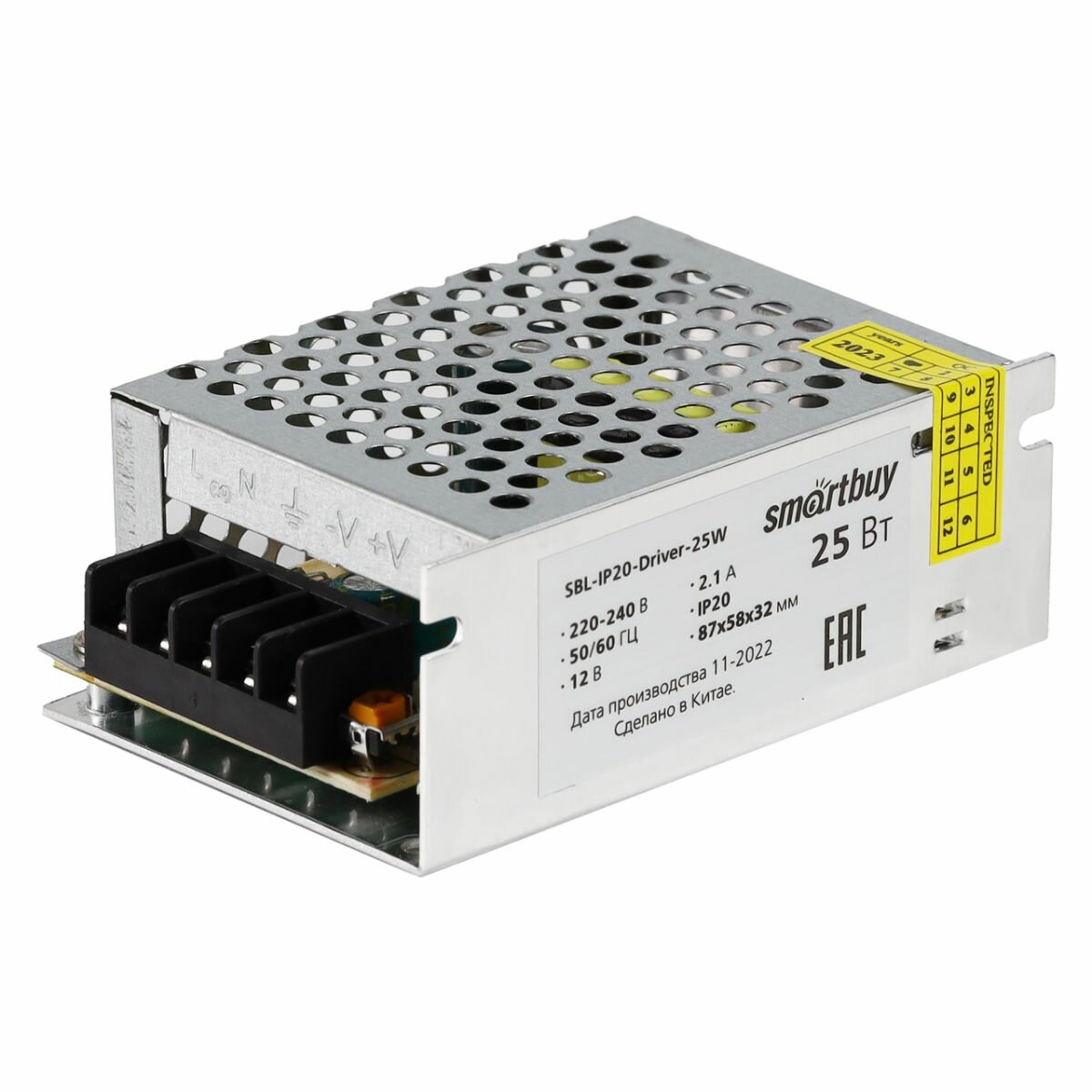 Блок питания LED SBL-IP20-25W 2,08А
