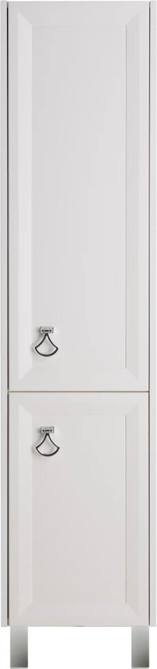 Пенал ASB-Woodline Риола 12420 СК напольный R, слоновая кость