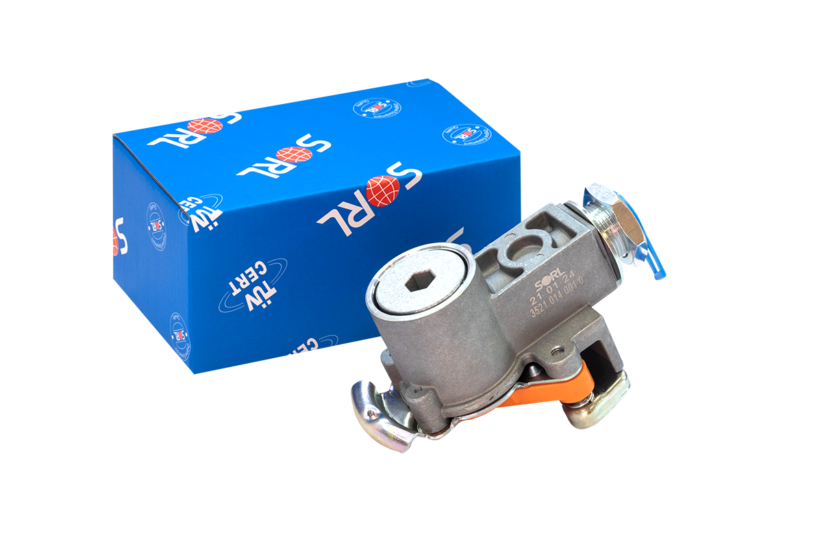 SORL 35210140010 головка соединительная (красн.) с фильтром (35210140140 / 0010) палм 16х1.5\ daf, man