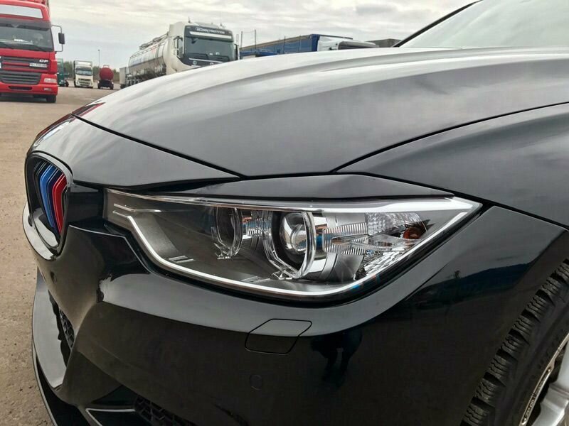 Реснички на фары для BMW 3 серии F30