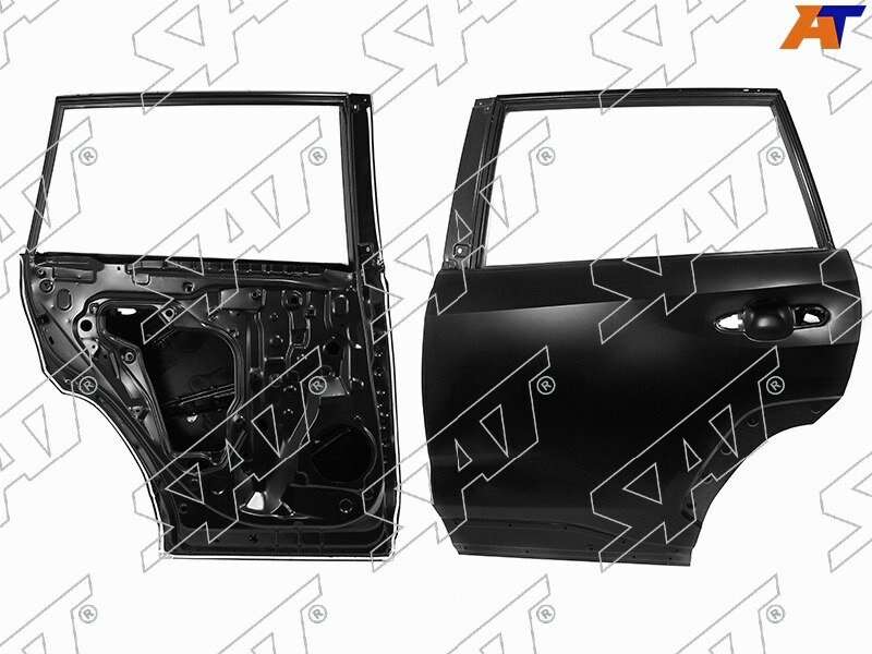 Дверь задняя Toyota RAV4 (XA50) 18- (Слева)