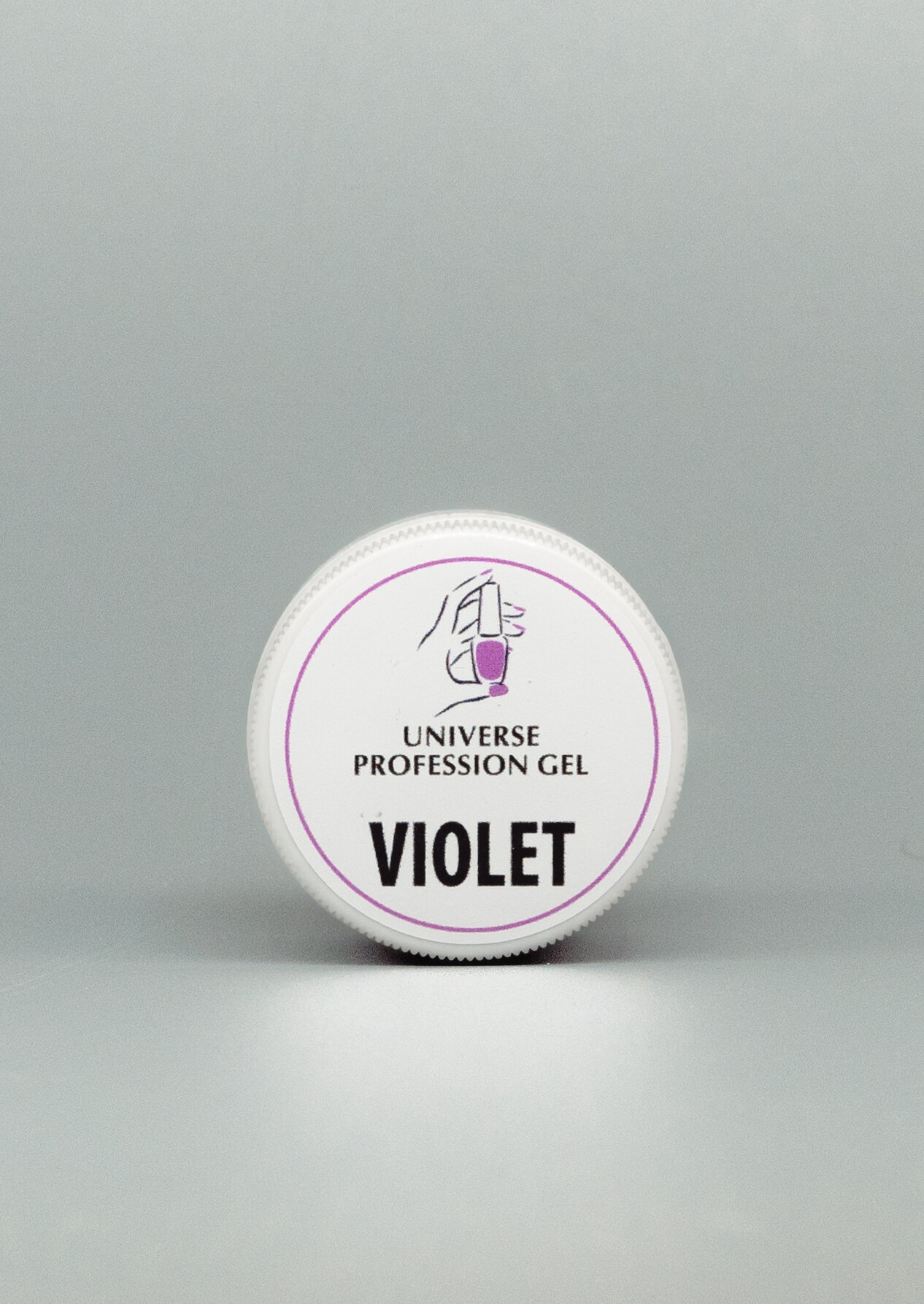Гель Universe Profession Gel для наращивания и моделирования ногтей VIOLET (Прозрачно-фиолетовый) 20 г
