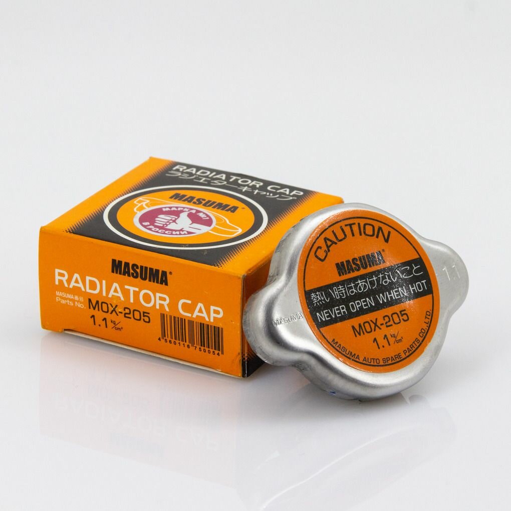 Крышка радиатора MOX-205, 1.1 kg/cm MASUMA