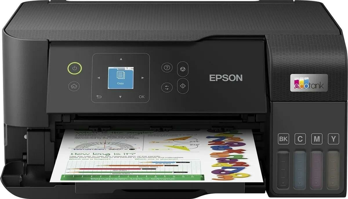 МФУ струйный EPSON L3560 (C11CK58405) A4 WiFi, черный