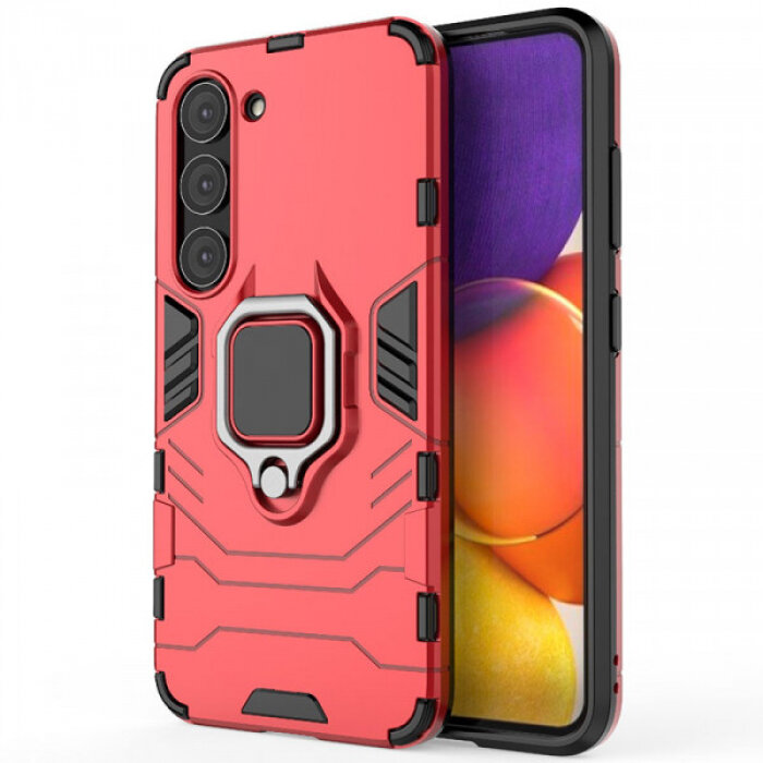 Transformer Ring Противоударный чехол под магнитный держатель для Samsung Galaxy S23