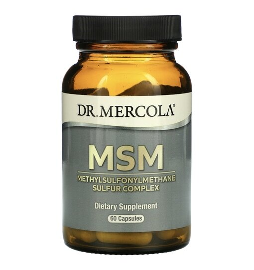 Dr. Mercola MSM комплекс метилсульфонилметана и серы 60 капсул