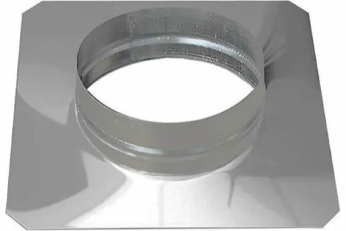 ООО Вентмаркет Плоское основание для т/д d315 основание 390x390, оцинкованная сталь OSND315