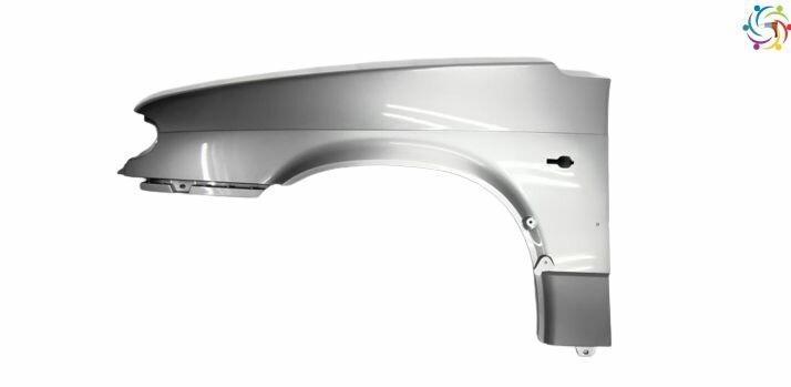 Крыло пластиковое, (левое) 2113 2114 2115 , снежная королева 690"серебристый металлик"