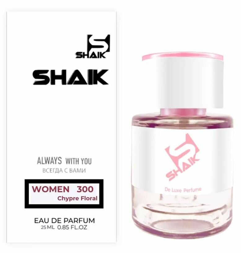 Парфюмерная вода женская Shaik № 300 IDOL масляные духи 25 мл