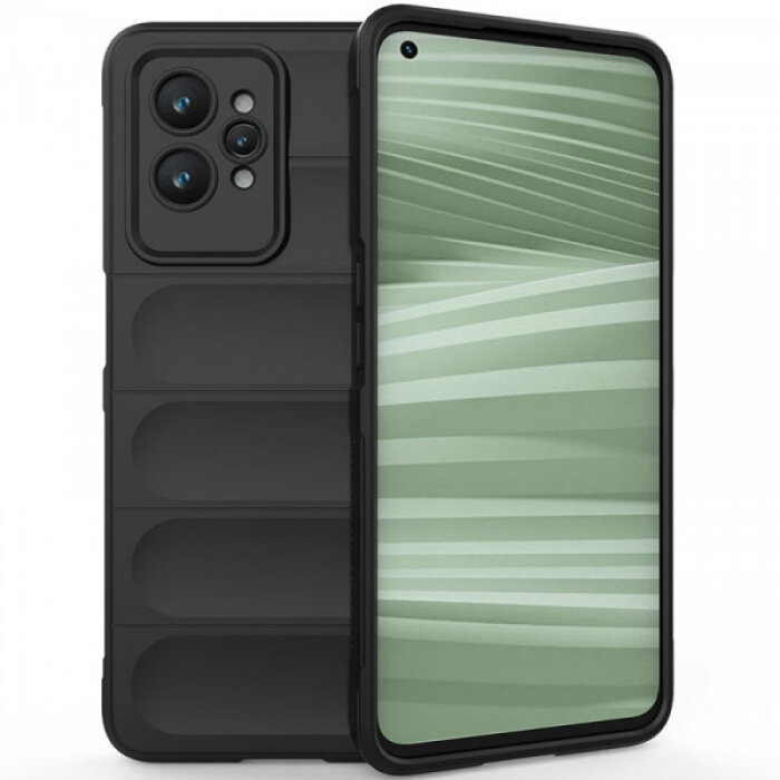 Flex Silicone Противоударный чехол для Realme GT2 Pro с защитой камеры и микрофиброй