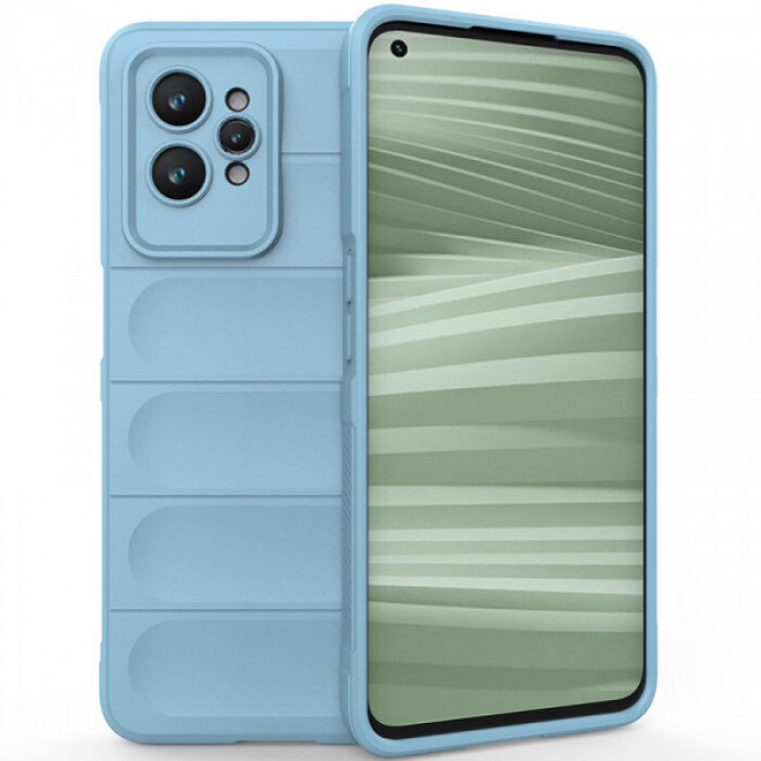 Flex Silicone Противоударный чехол для Realme GT2 Pro с защитой камеры и микрофиброй