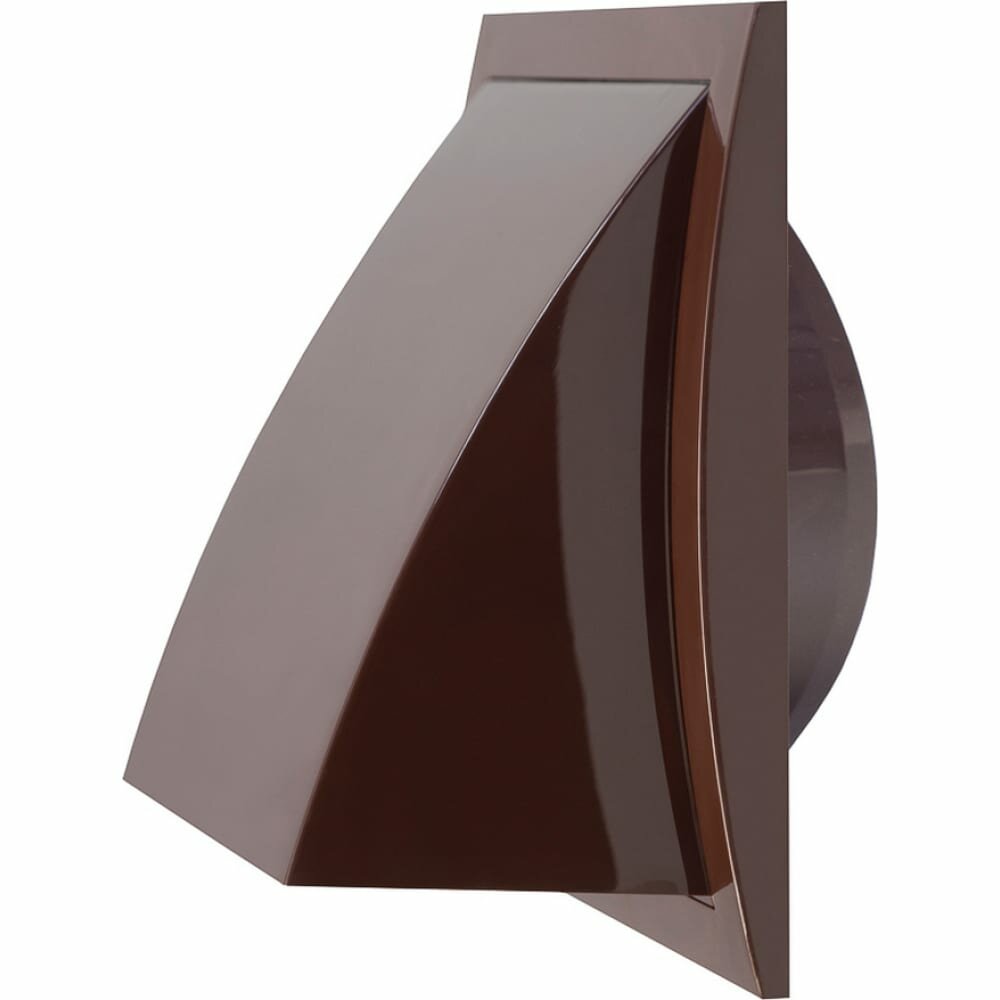 Вытяжной выход стенной Эвент 175К100ФВ, коричневый