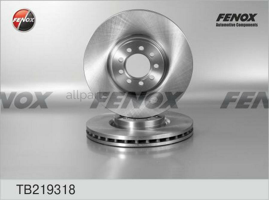 FENOX TB219318 Диск тормозной IVECO DAILY III 06- передний вент. D 290мм.