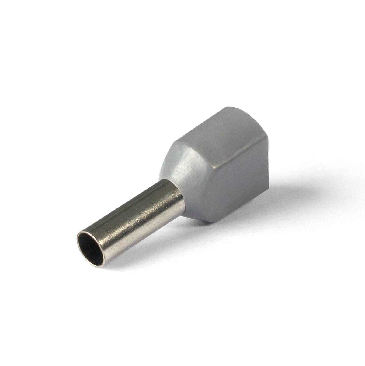 Наконечник КВТ НШВИ2 4,0-12 штырьевой втулочный изолированный [уп.50шт] 47508 79470