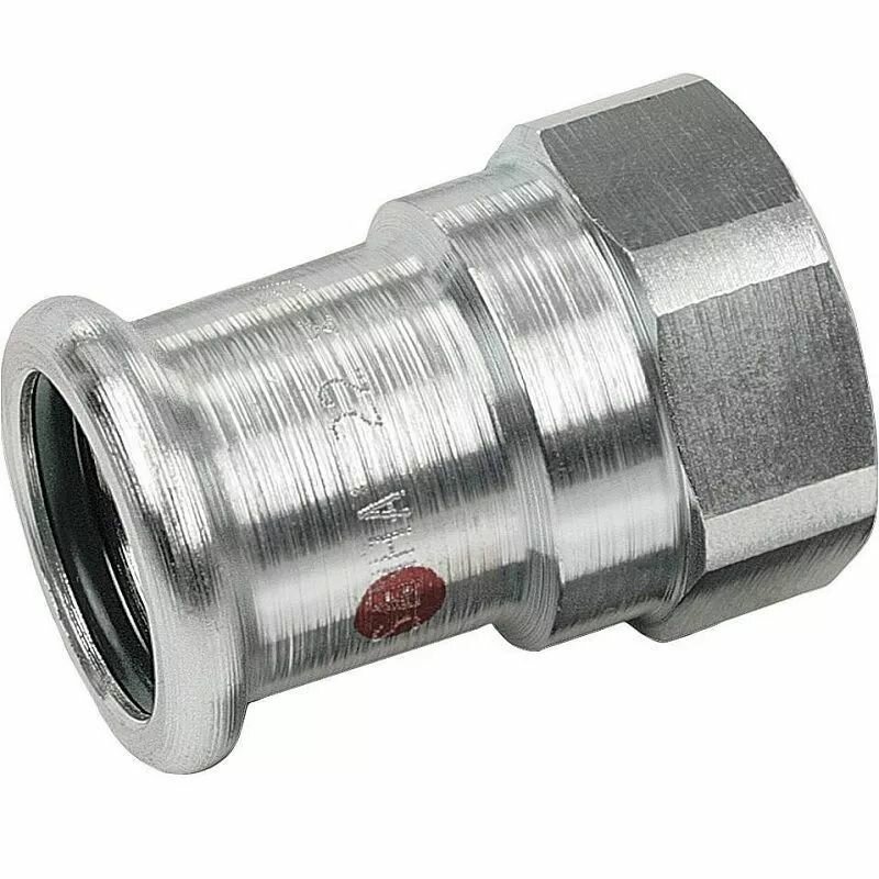 Переходник 28-1 1/4", Sanha Therm 24270G, пресс-резьба внутренняя, сталь (цинк)