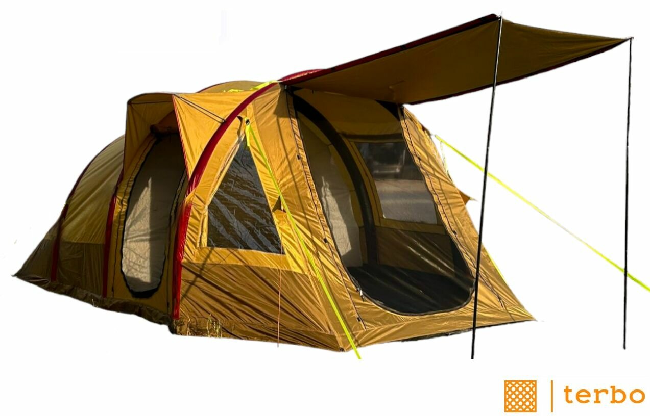 4-местная надувная палатка для рыбалки и кемпинга