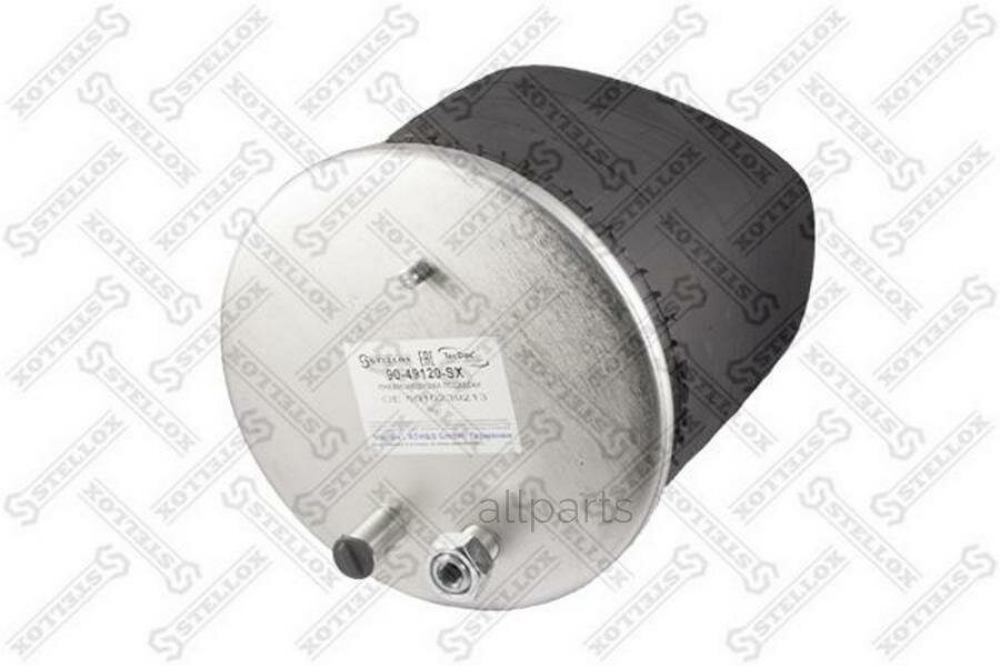 STELLOX 9049120SX пневмоподушка без стак! 1шп. d12 1отв. шт. M16 1шп-штуц. M12/M24 1шп. M16 \RVI Premium