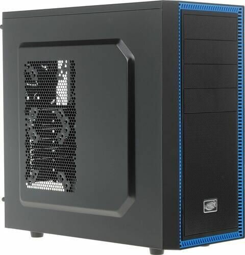 Компьютерный корпус DEEPCOOL Tesseract BF (DP-CCATX-TSRBFBK) черный - Mid Tower, ATX, USB 2.0 Type A, USB 3.2 Gen1 Type A