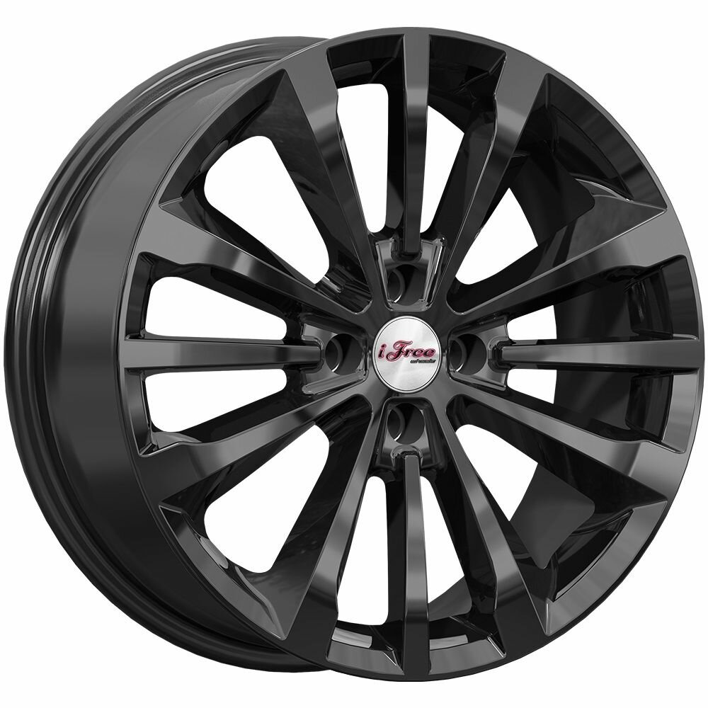 Диск колесный Андерсен (КС912-01) 7x17 ЕТ 41 4x100 60,1 BK, арт.637301