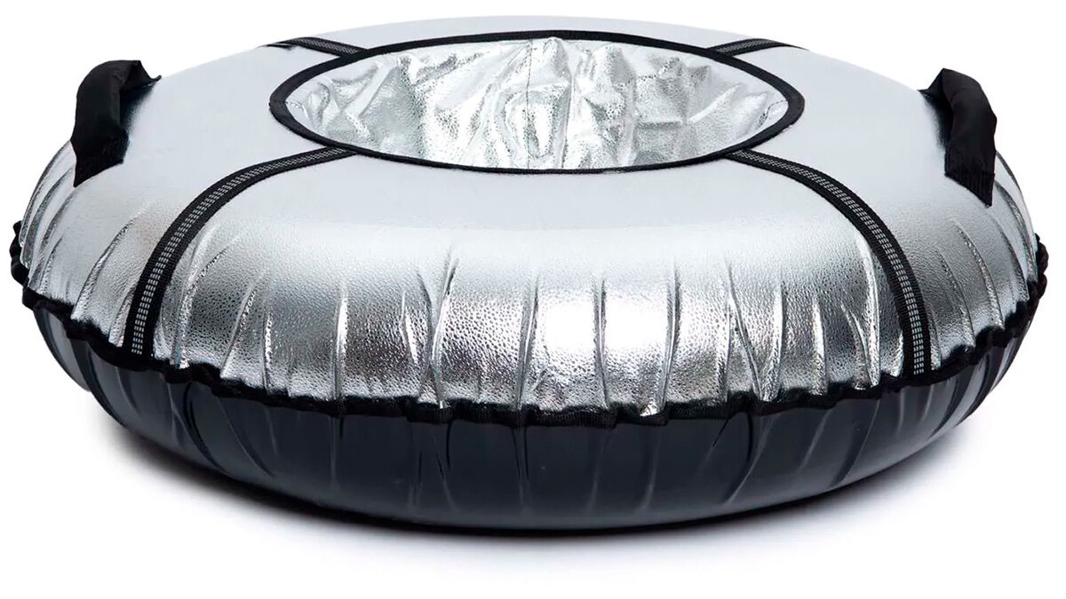 Тюбинг Ника Игрушка металлизированный, ТБ10М-95, серебристый