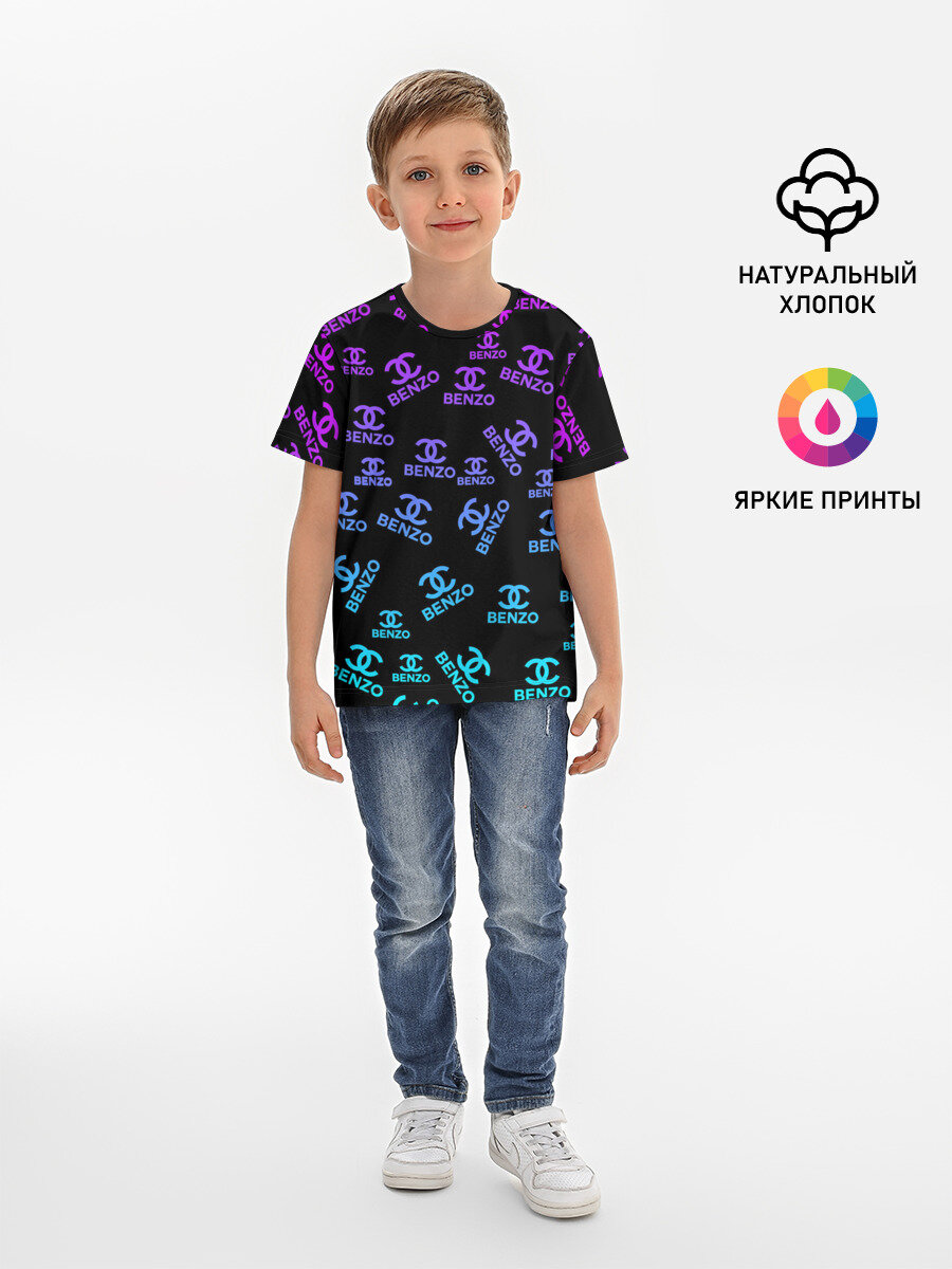 Футболка хлопковая детская Benzo Gang - Big Baby Tape