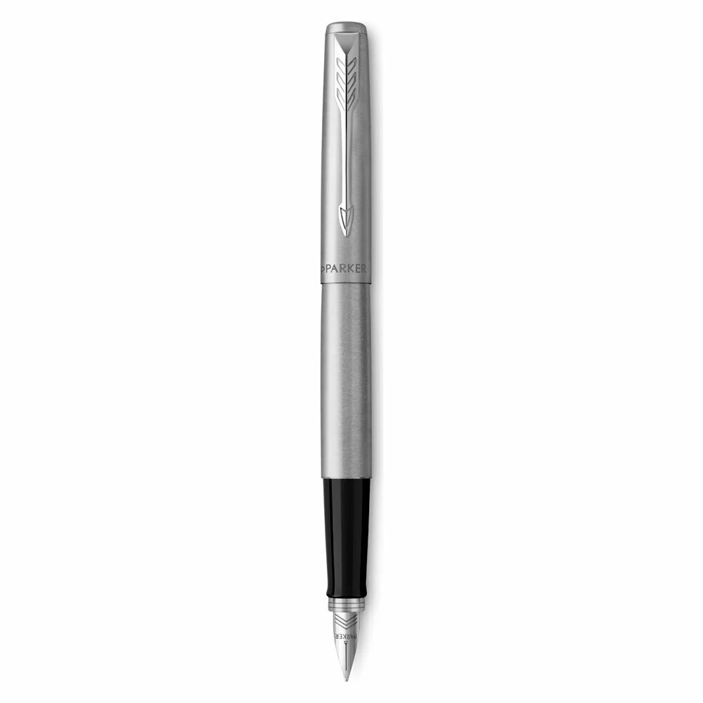 Перьевая ручка Parker Jotter Core - Stainless Steel CT, M 2030946, подарочная, форме стрелы