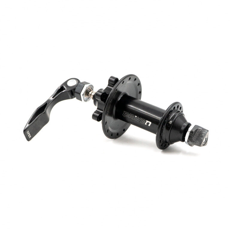 Втулка передняя SunRace MX7, 32 спицы, под дисковый тормоз, 2 пром. подшипника, с эксцентриком, цвет