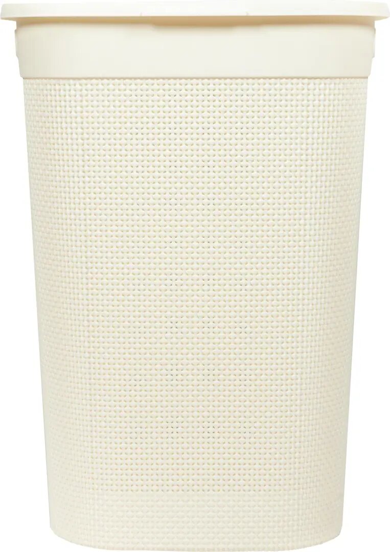 Корзина для белья Plast Team Oslo цвет молочный